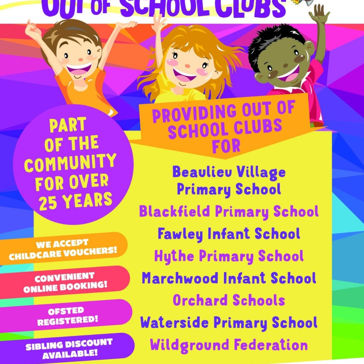 Waterside Primary School - Planet Kids Breakfast and after-school club.